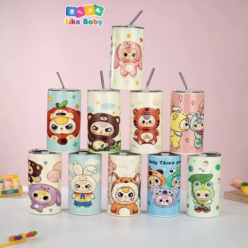 Cốc Giữ Nhiệt Bình Giữ Nhiệt Baby Three Capybara Inox 304 cao cấp an toàn cho bé PK240 | Shopee ...