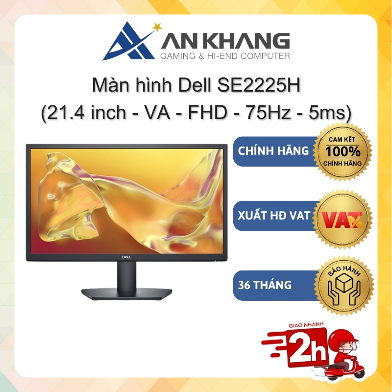 Màn hình Dell SE2225H (21.4 inch - VA - FHD - 75Hz - 5ms) Chính hãng ...