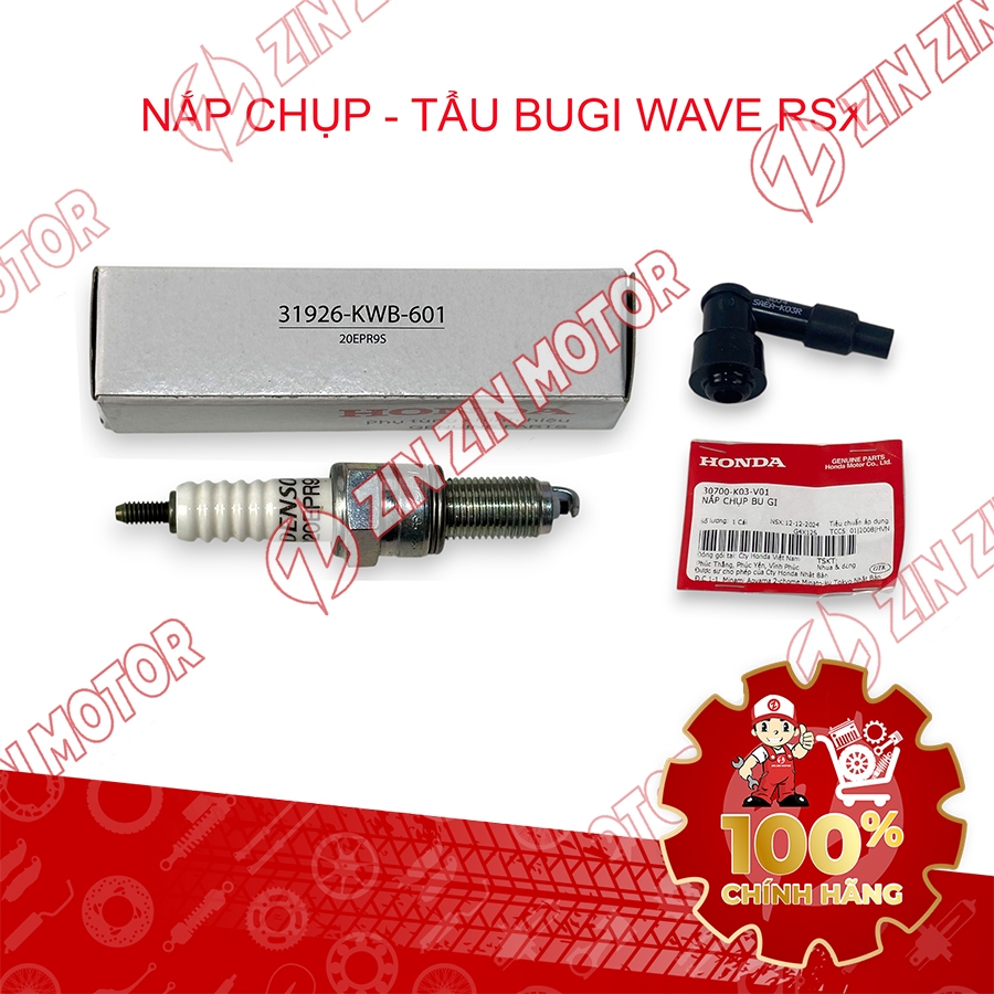 Nắp Chụp, Tẩu Bugi Wave RSX 2019 2020 2021 2022 2023 31926-KWB-601, 30700-K03-V01 Chính Hãng ...