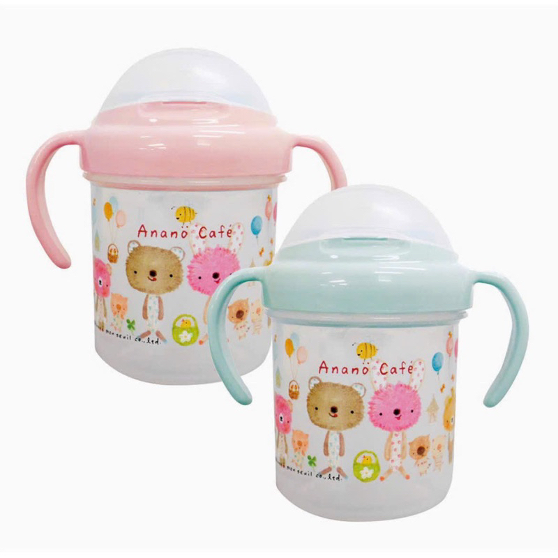 Bình nước tập uống có ống hút 𝘼𝒏𝙖𝒏𝙤 𝙘𝒂𝙛𝒆 madein Japan 250ml | Shopee ...