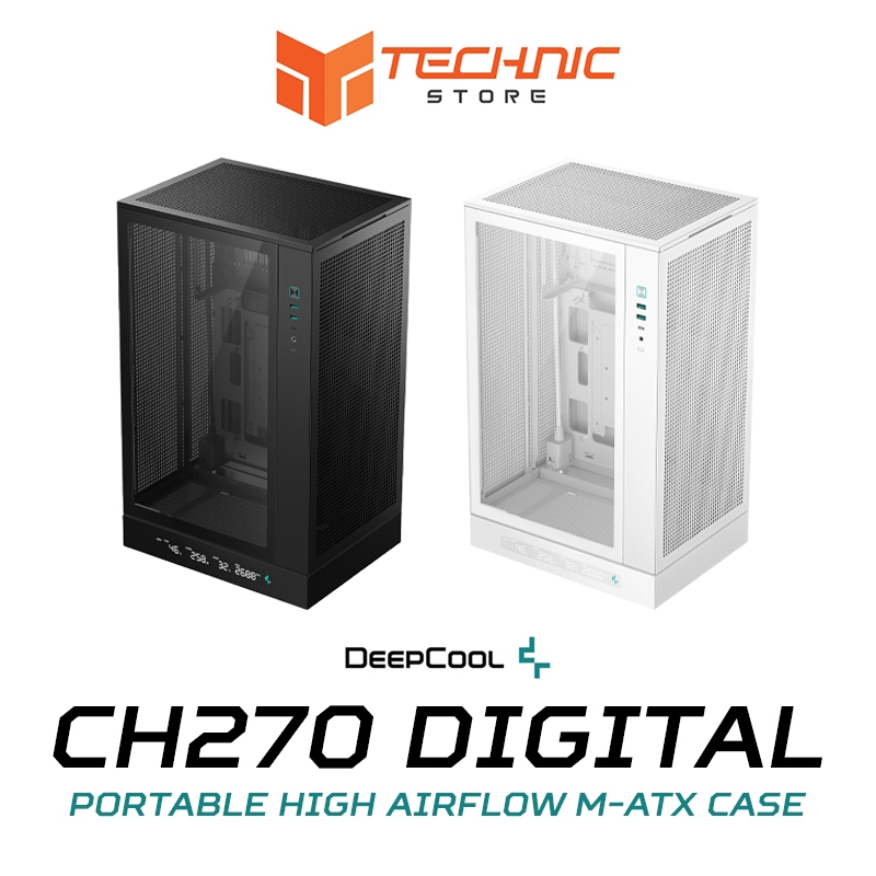 Case máy tính Deepcool CH270 MATX | Shopee Việt Nam