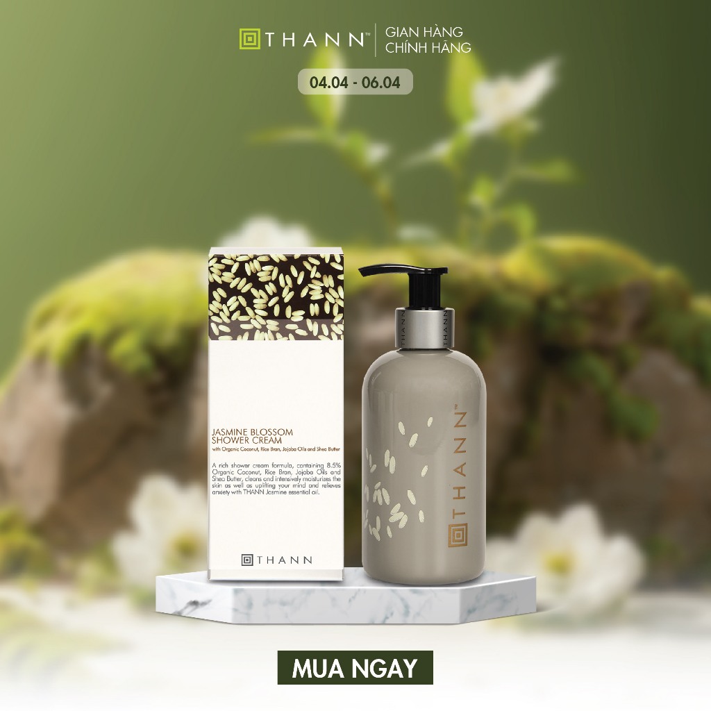 Sữa tắm THANN Hoa Lài Jasmine Blossom 250ml | Shopee Việt Nam