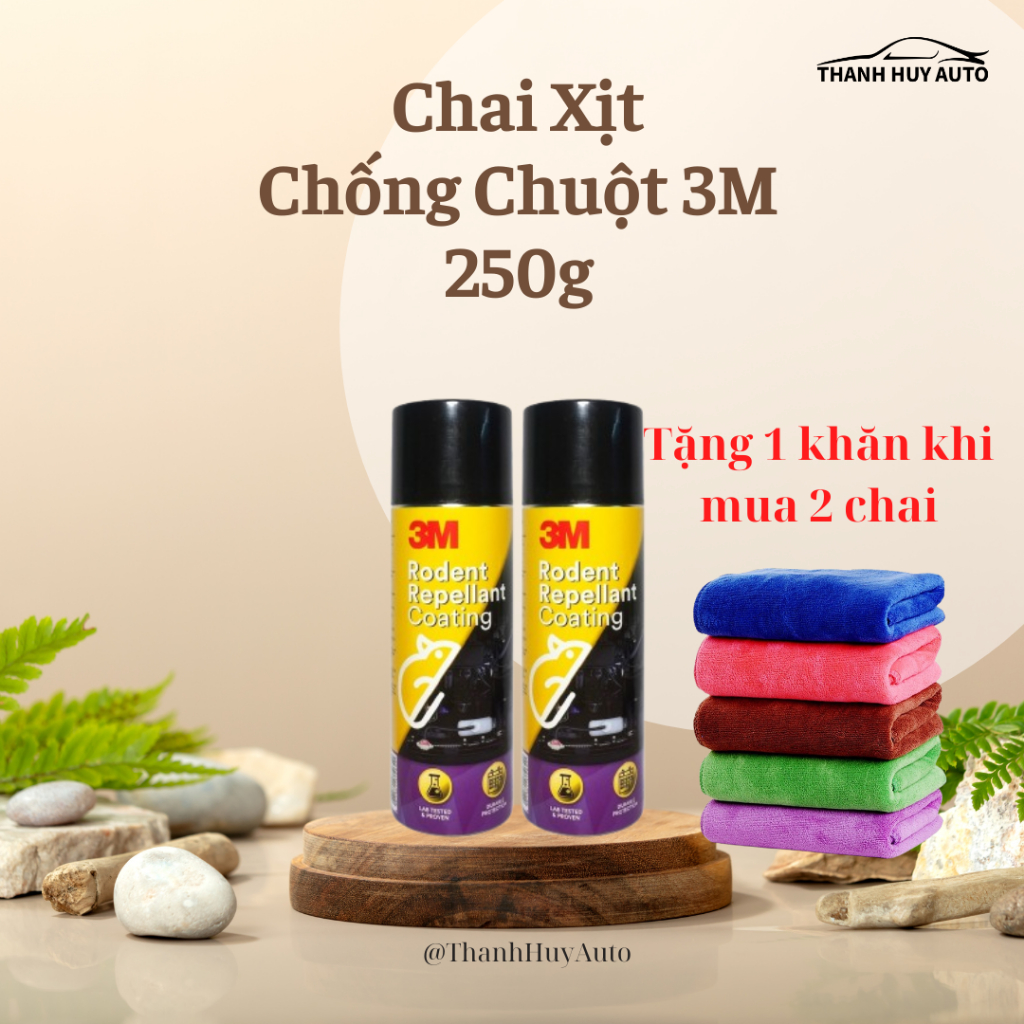 3M Xịt Đuổi Chuột Xe Hơi – Chai Xịt Chống Chuột Ấn Độ – Dùng Cho Khoang Máy Ô Tô – 250g | Shopee ...