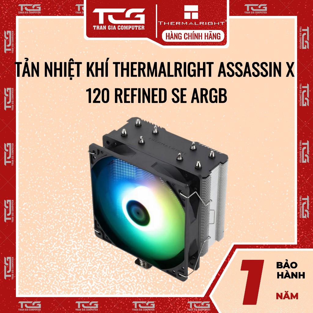 Tản Nhiệt Khí Thermalright Assassin X 120 Refined SE ARGB / V2 RGB - Bảo Hành 12 Tháng | Shopee ...