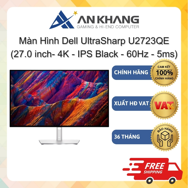 Màn Hình Dell UltraSharp U2723QE (27.0 inch - 4K - IPS Black - 60Hz ...
