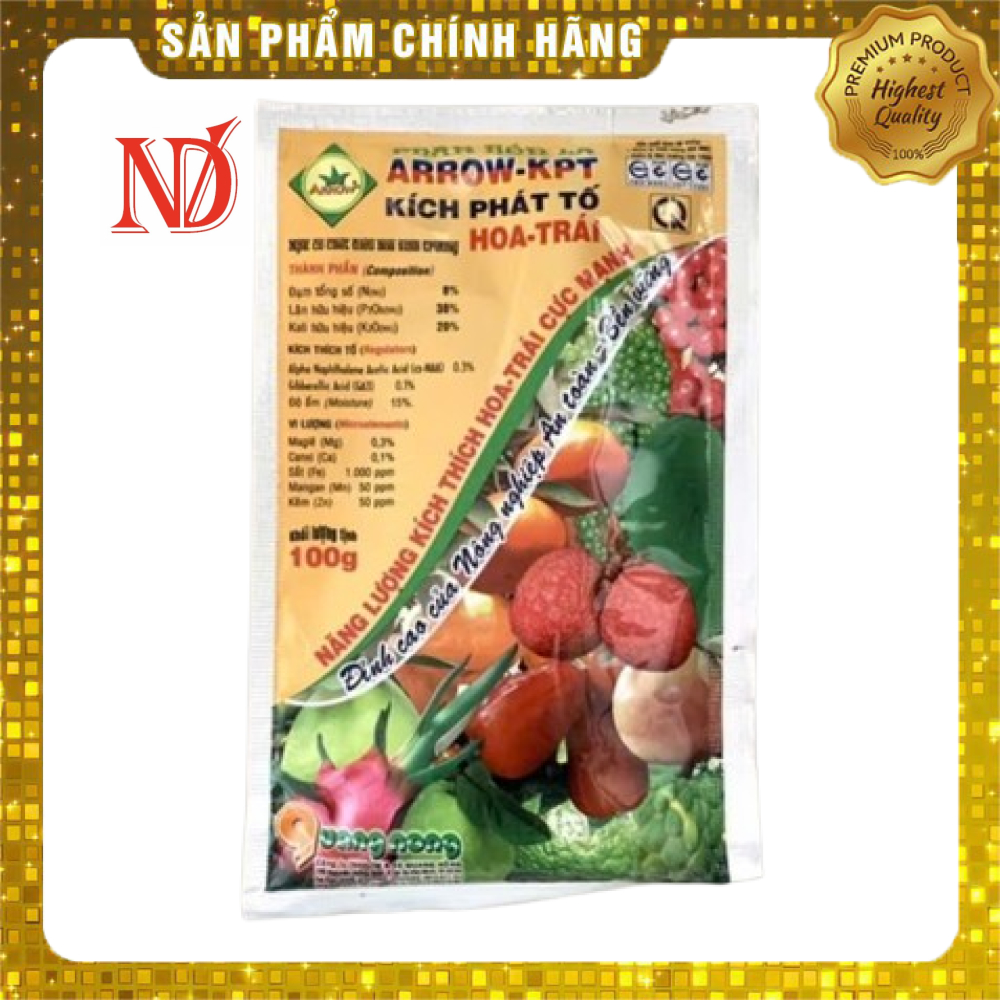 ARROW KÍCH PHÁT TỐ QUANG NÔNG gói 100g – KÍCH THÍCH RA HOA ĐẬU QUẢ ...