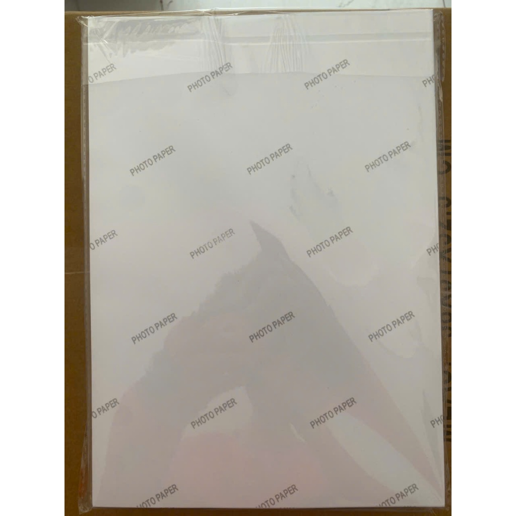 Tập giấy in ảnh Decal photo paper bóc dán khổ A4 định lượng 115g, 135g ...