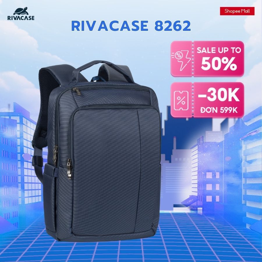 Balo Laptop RIVACASE 8262 15.6 inch - Hàng Chính Hãng | Shopee Việt Nam