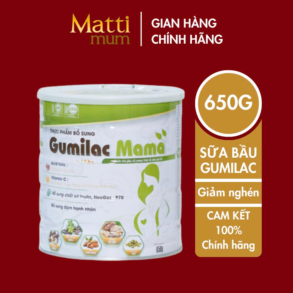 Sữa Hạt Gumilac Mama Bổ Sung 28 Loại Vitamin Khoáng Chất, Giúp Mẹ Bầu ...