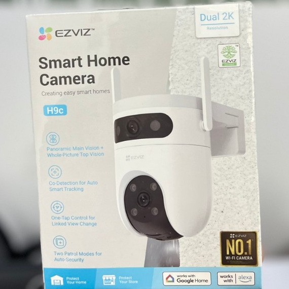 Camera wifi ngoài trời Ezviz H9C H8 PRO 5MP 2K 3K, màu ban đêm, Đàm ...