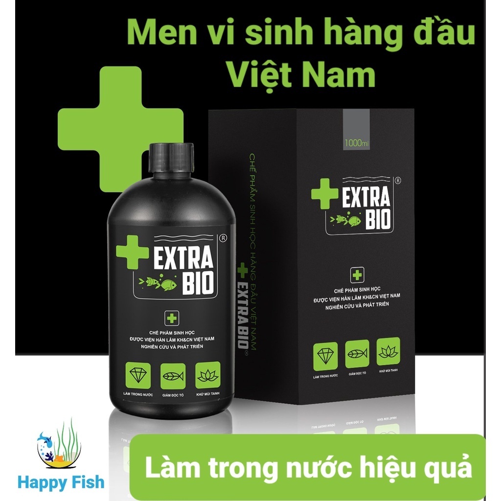 Men vi sinh EXTRA BIO - ZERO SHOCK cao cấp cho hồ cá cảnh thuỷ sinh | Shopee Việt Nam