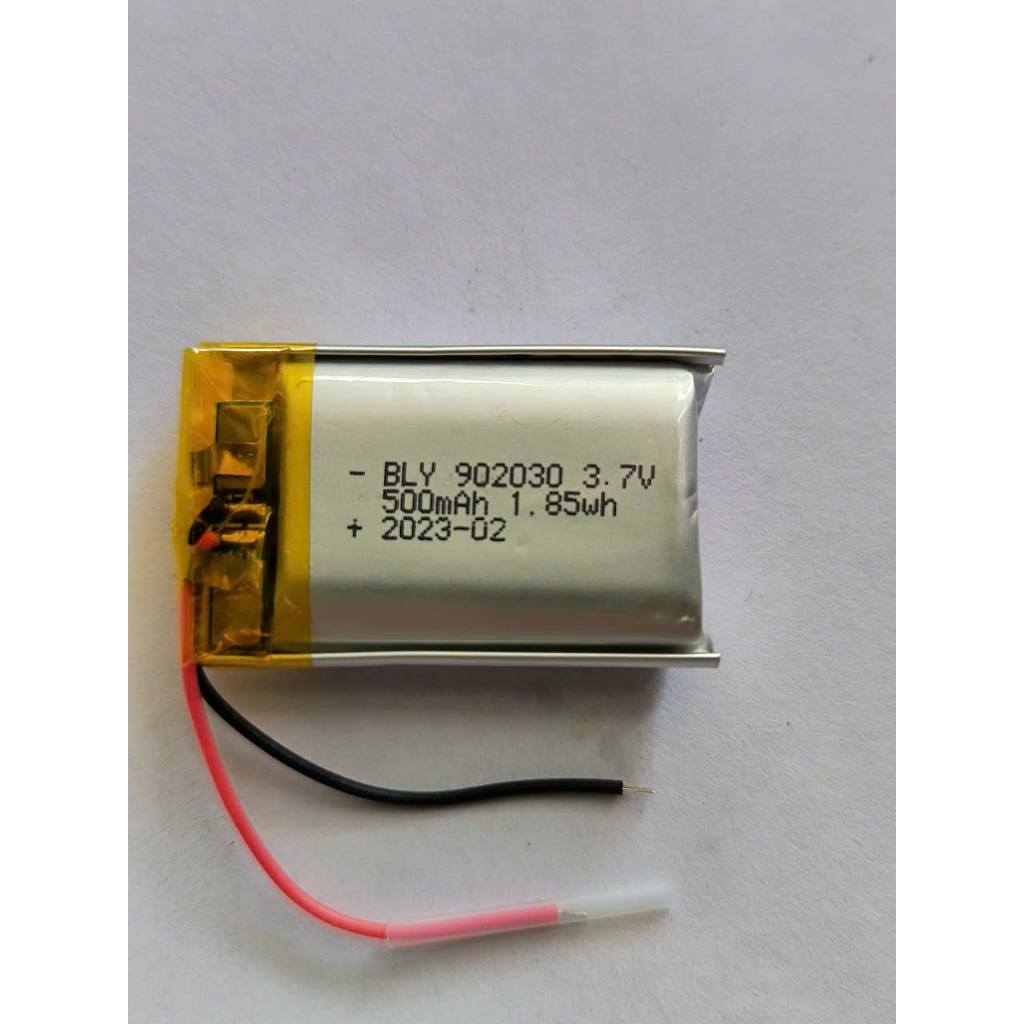 Pin tép 3.7V 500mAh 902030 dùng cho loa Bluetooth, Định vị GPS, Camera ...
