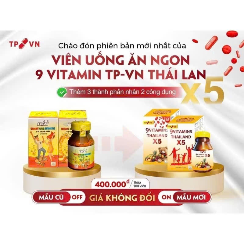 9 Vitamin Tăng Cân TP Thái Lan - 10 viên dùng thử | Shopee Việt Nam