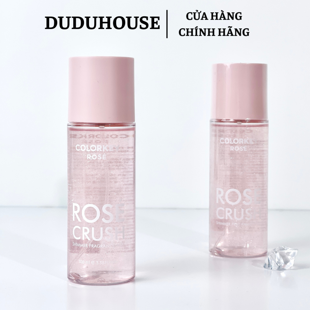 Xịt Thơm Body Mist COLORKEY ROSÉ CRUSH Hương Thơm Ngọt Ngào, Tươi Mới ...