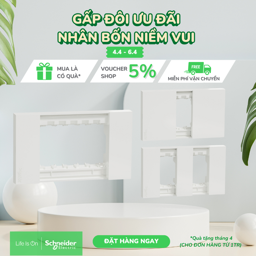 Mặt cho nhiều thiết bị | Mặt công tắc ổ cắm dòng AvatarOn A - Schneider ...