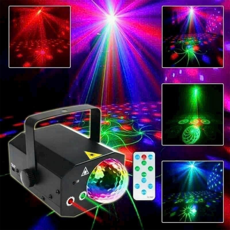 MÁY CHIẾU LASER MAGIC BALL SÂN KHẤU | Shopee Việt Nam