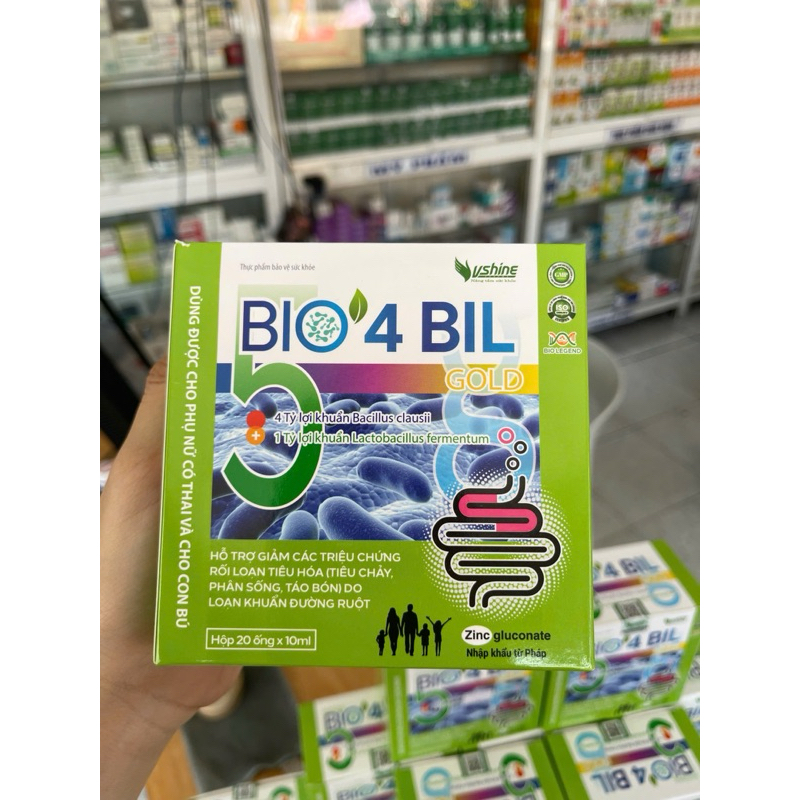 (Hàng Công Ty) Men Vi Sinh Bio 4 Bil Gold Hỗ Trợ Cân Bằng Lợi Khuẩn ...