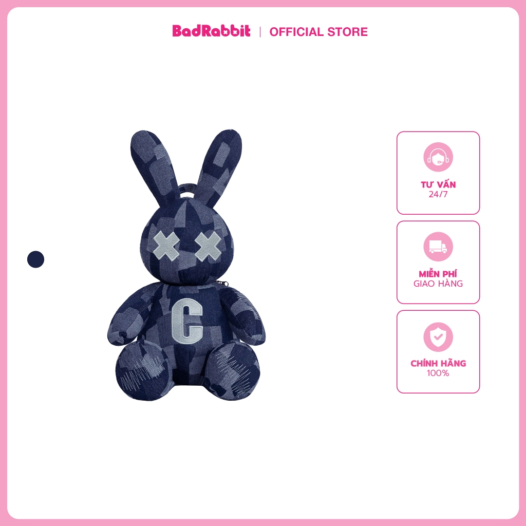 Balo Bad Rabbit - JEANS BABY RABBIT BACKPACK - Local Brand Chính Hãng ...