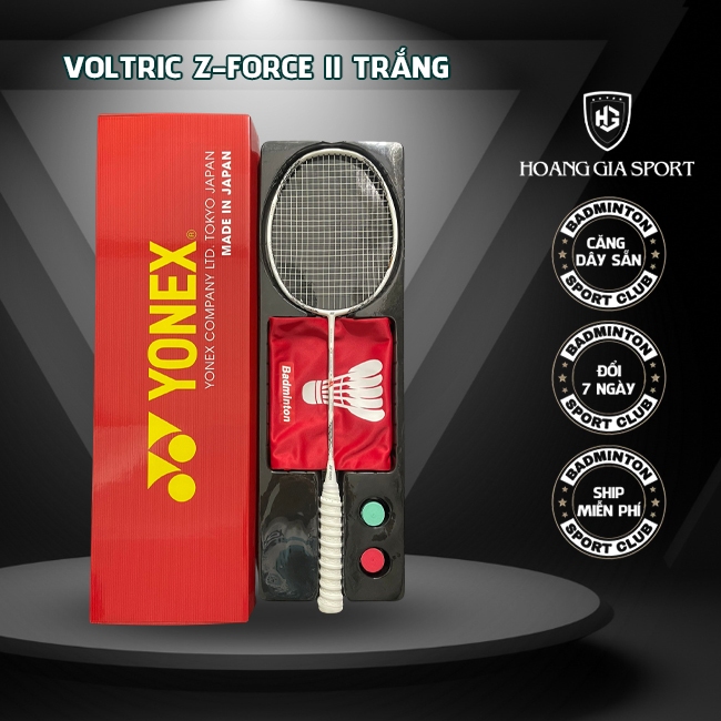 Vợt Cầu Lông Yonex Voltric Z-Force II Lin Dan (Trắng) Full Hộp - Căng ...
