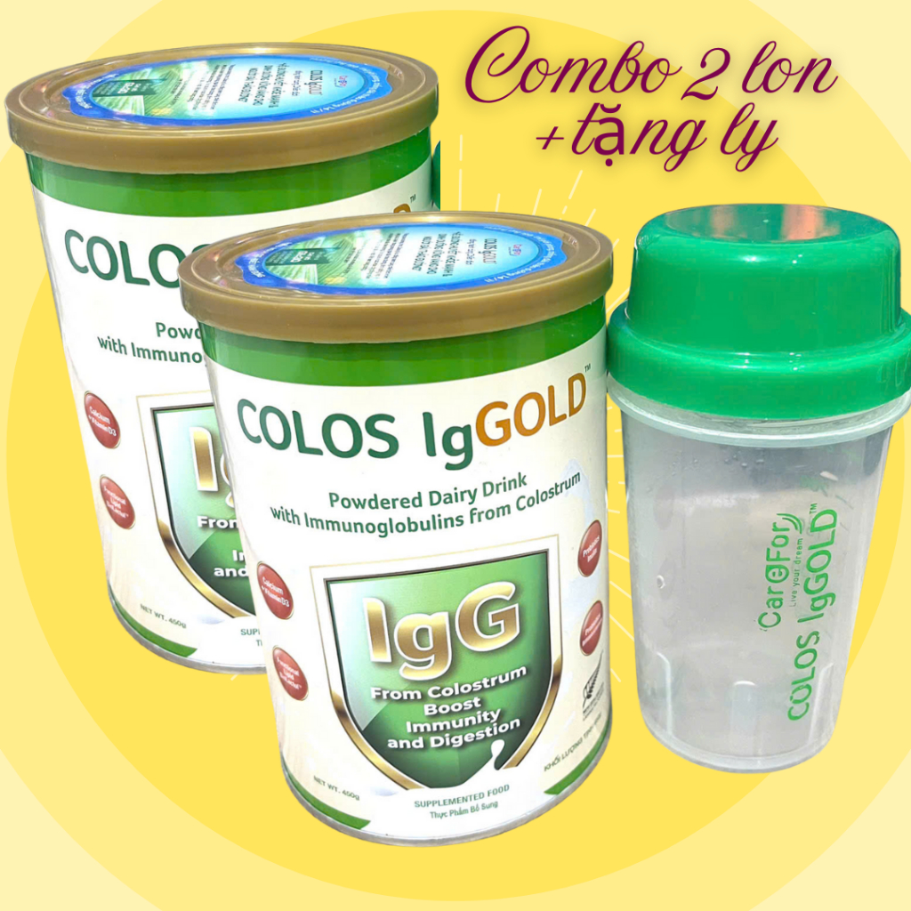 Combo 2 Sữa non Colos lg Gold(tặng kèm Ly) của Care Fore Nutrition ...