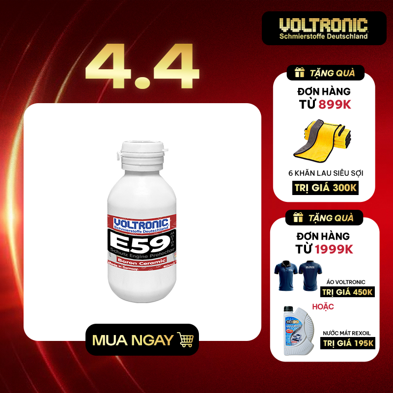 [Hàng tặng không bán] Phụ gia phủ sứ cao cấp nhập khẩu đức VOLTRONIC e59 ceramic 50ml | Shopee ...