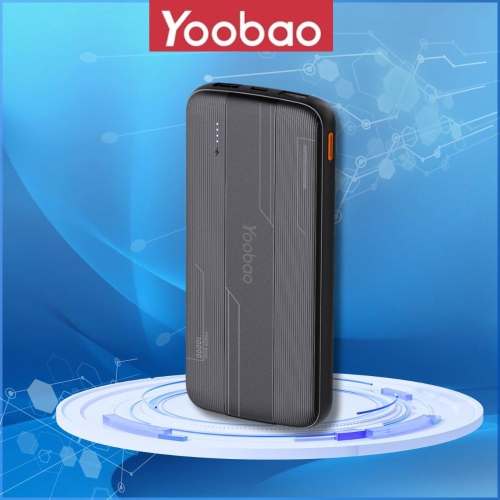 Pin Sạc 10.000mah Yoobao P10T Pro Input Typec Output 2 USB siêu mỏng gọn tiện bỏ túi | Shopee ...