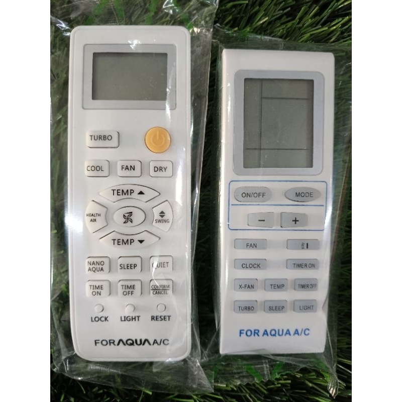 REMOTE MÁY LẠNH AQUA - ĐIỀU KHIỂN ĐIỀU HOÀ AQUA (mua giống remote đang ...