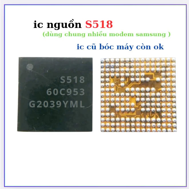 ic nguon S518,ic cũ bóc máy còn ok,sửa main | Shopee Việt Nam