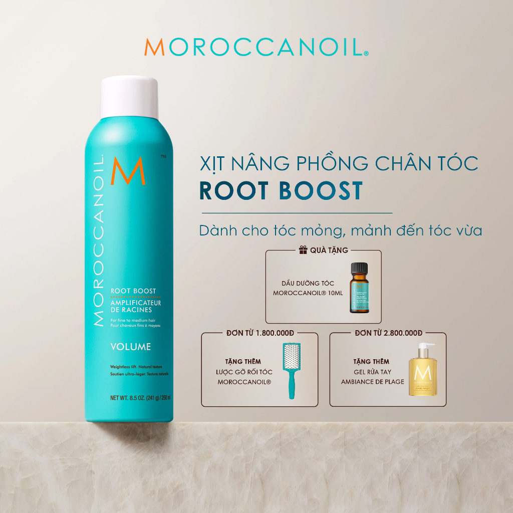 Xịt Nâng Phồng Chân Tóc Moroccanoil® Root Boost 250ml | Shopee Việt Nam