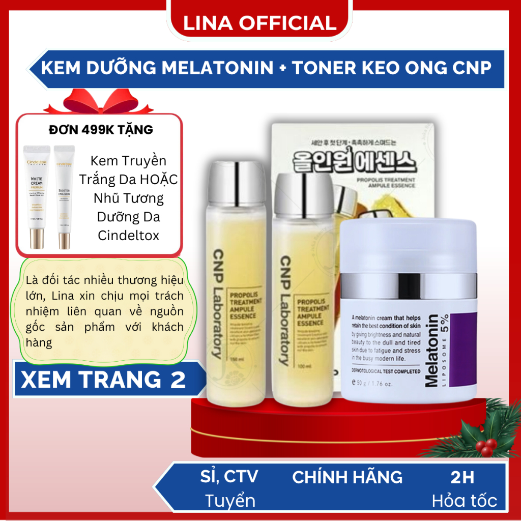 Kem Melatonin 5% Kem Dưỡng Chống Lão Hóa Maxclinic Time Return ...