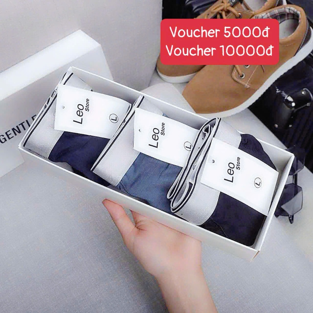 { Che Tên}[bigsize đến 130kg] Quần lót Nam bigsize boxer cao cấp ...