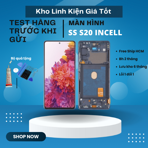Màn hình tương thích SS S20 / S20 5G / G980 / G981 Khung INCELL (Tặng kèm keo) | Shopee Việt Nam