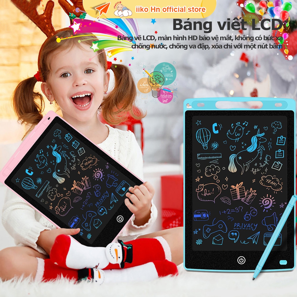 Bảng Viết Tự Xóa Thương Hiệu iiko Đa Sắc Bảng Vẽ Tự Xóa Đa Sắc Thông Minh Bảng LCD Cho Bé Học ...