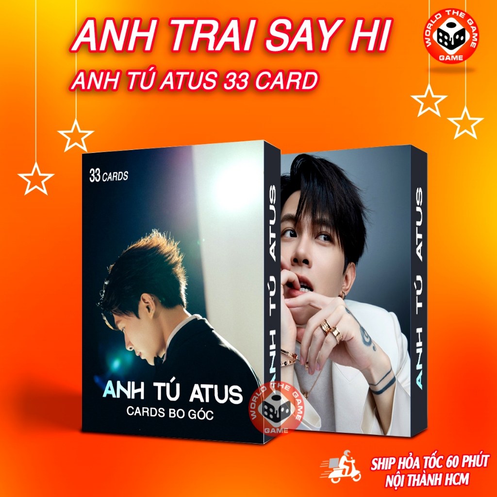 Ảnh ANH TÚ ATUS Anh Trai Say Hi 33 Tấm Ảnh Có Chữ Ký Card Anh Trai Say ...