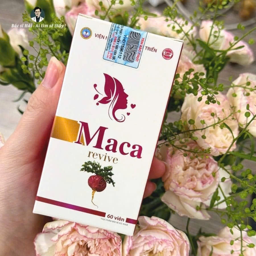 [ Hàng Chính Hãng ]Viên Uống Nội Tiết Tố Nữ Maca Revive hộp 30 viên ...