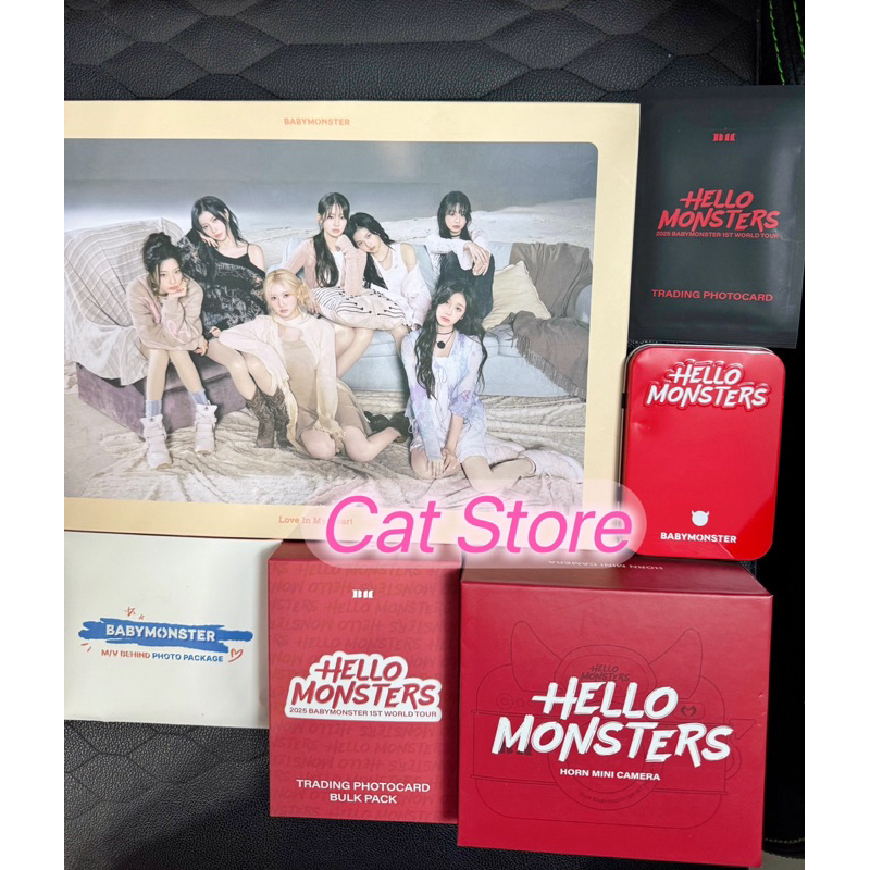 THẺ ẢNH HELLO MONSTERS BABYMONSTER CÓ SẴN | Shopee Việt Nam