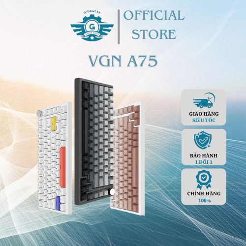 Bàn Phím Cơ Gaming VGN A75 - Bàn Phím Rapid Trigger Chuyên Game FPS Hỗ Trợ Hotswap 8KHz Polling ...