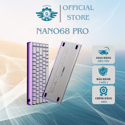 Bàn Phím Cơ Gaming Rapid Trigger NANO68 Pro HE - RGB - 8000Hz Pooling ...