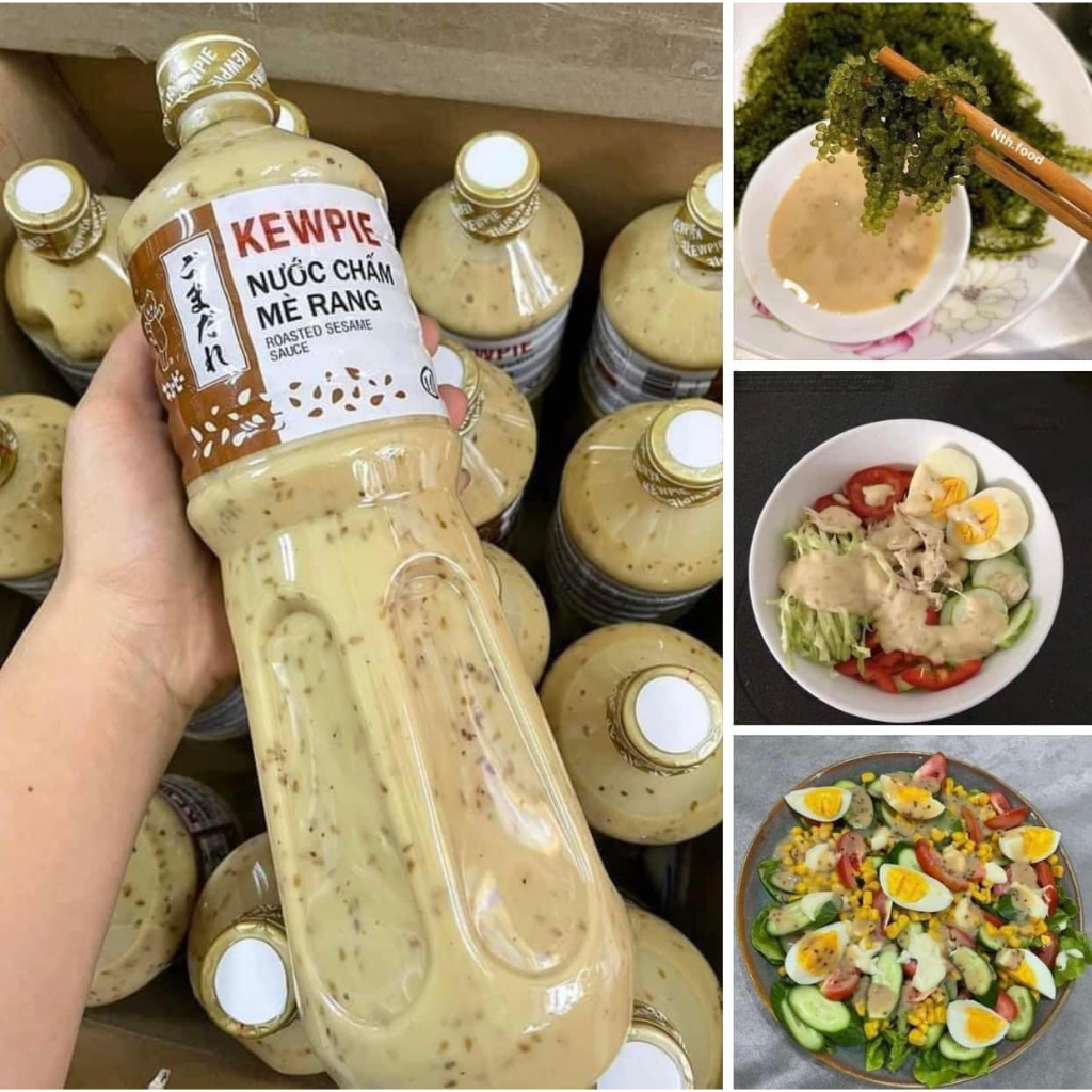 Nước sốt chấm mè rang Kewpie 1Lit | Shopee Việt Nam