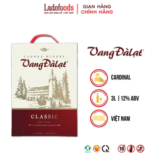 Rượu Vang Đà Lạt Đa Dạng, Chất Lượng, Chính Hãng, Giá Tốt | Shopee Việt Nam