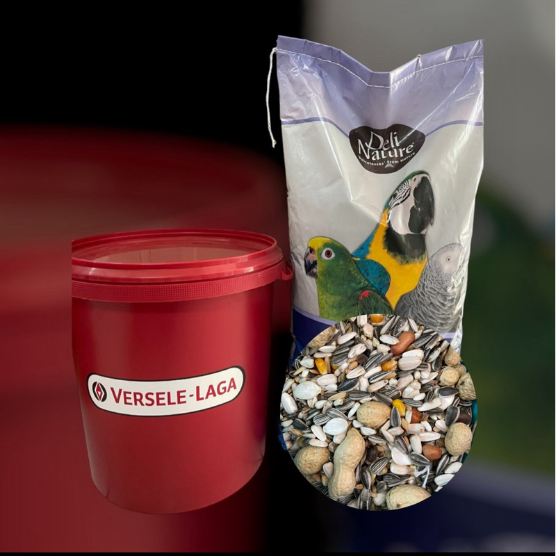 Hạt trộn DELI NATURE - BASIC PARROT ( 60 ) dành cho vẹt túi chiết 1kg ...