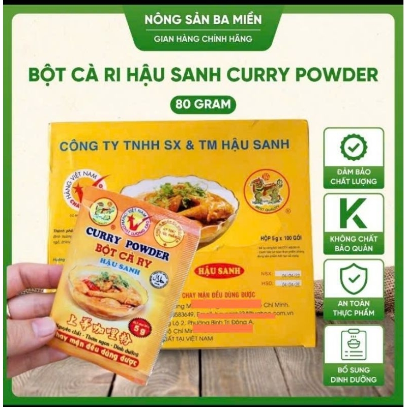 Bột Cà Ri Ướp Thịt Curry Powder Gia Vị Chế Biến Món Cà Ri Quay Nướng ...