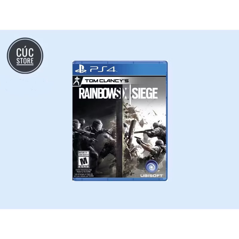 Đĩa chơi game PS4: Tom Clancy’s Rainbow Six Siege | Shopee Việt Nam