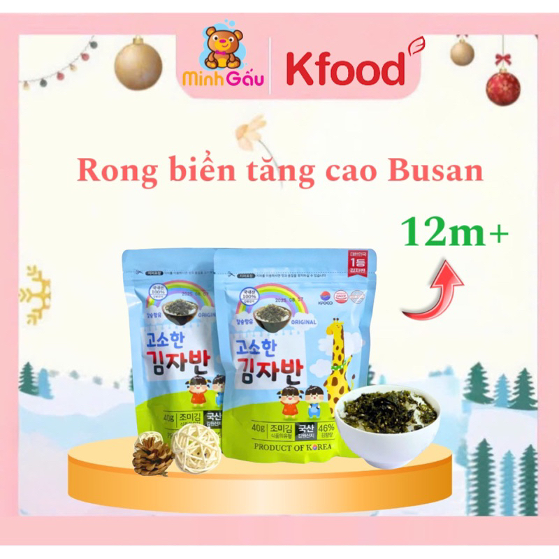 Rong Biển Tăng Cao Busan Trộn Cơm Hàn Quốc, Giúp Bé Cao Lớn, Bổ Sung ...
