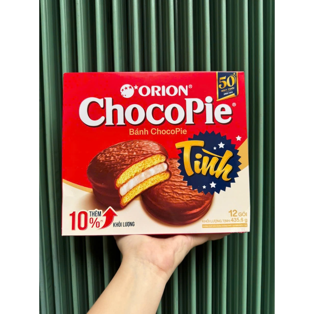 Hộp Bánh Chocopie TÌNH 12 cái (Date T07/2025) | Shopee Việt Nam