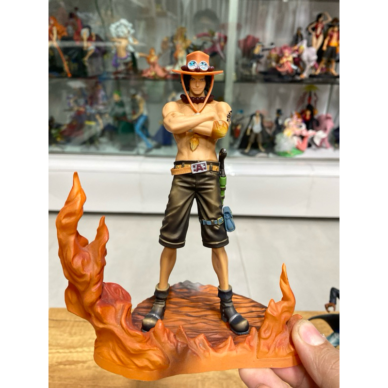 Mô hình One piece Ace Brother hood DXF 2nd chính hãng | Shopee Việt Nam