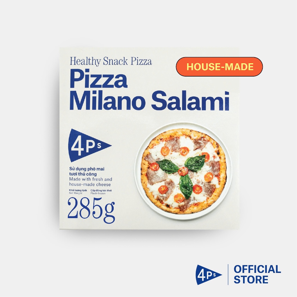 [Giao hoả tốc HCM và Hà Nội] Pizza 4Ps Bánh Pizza Xúc Xích Salami Đông ...