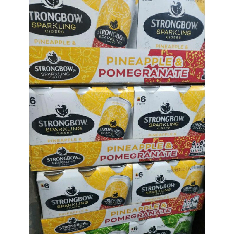 Strongbow sparkling 320ml thùng 24 lon 4 pack | Shopee Việt Nam