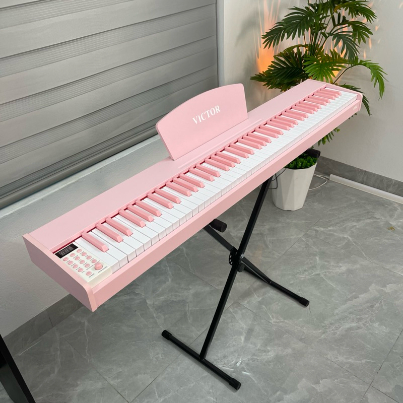 ĐÀN PIANO VICTOR PINK VT02 - HIẾU ÂM NHẠC - TẶNG FULL PHỤ KIỆN + KHOÁ ...