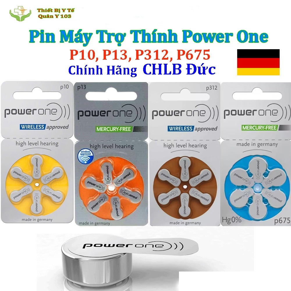 Pin Cho Máy Trợ Tính Power One P-10/312/13/675 | Shopee Việt Nam